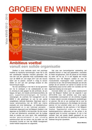 Visie2012-2016 | PDF