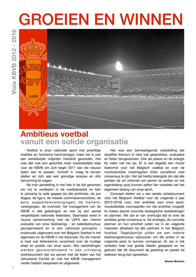 Visie2012-2016 | PDF