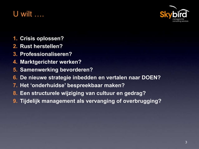 Visie op interim management en leiderschap | PPT