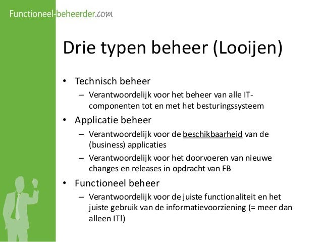 Functioneel Beheer en Informatiemanagement: 2015 - 2020
