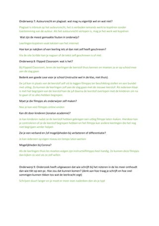 Visie op ICT (1).pdf | Online Education | Education