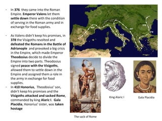 Visigothic Kingdom (416-711) | PPT