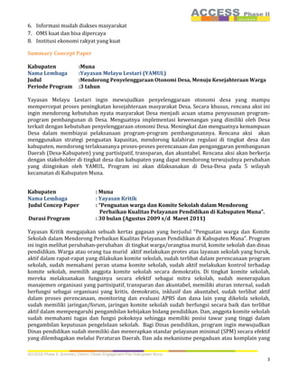 Visi kabupaten muna | PDF