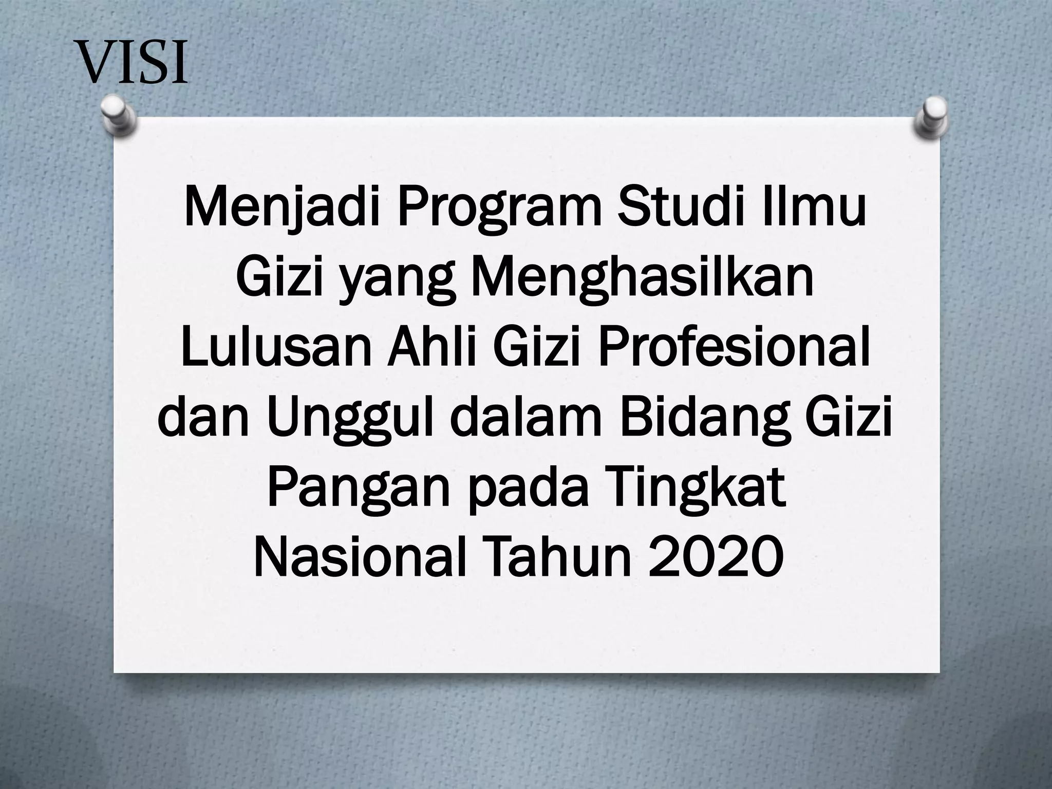 VISI MISI | PDF