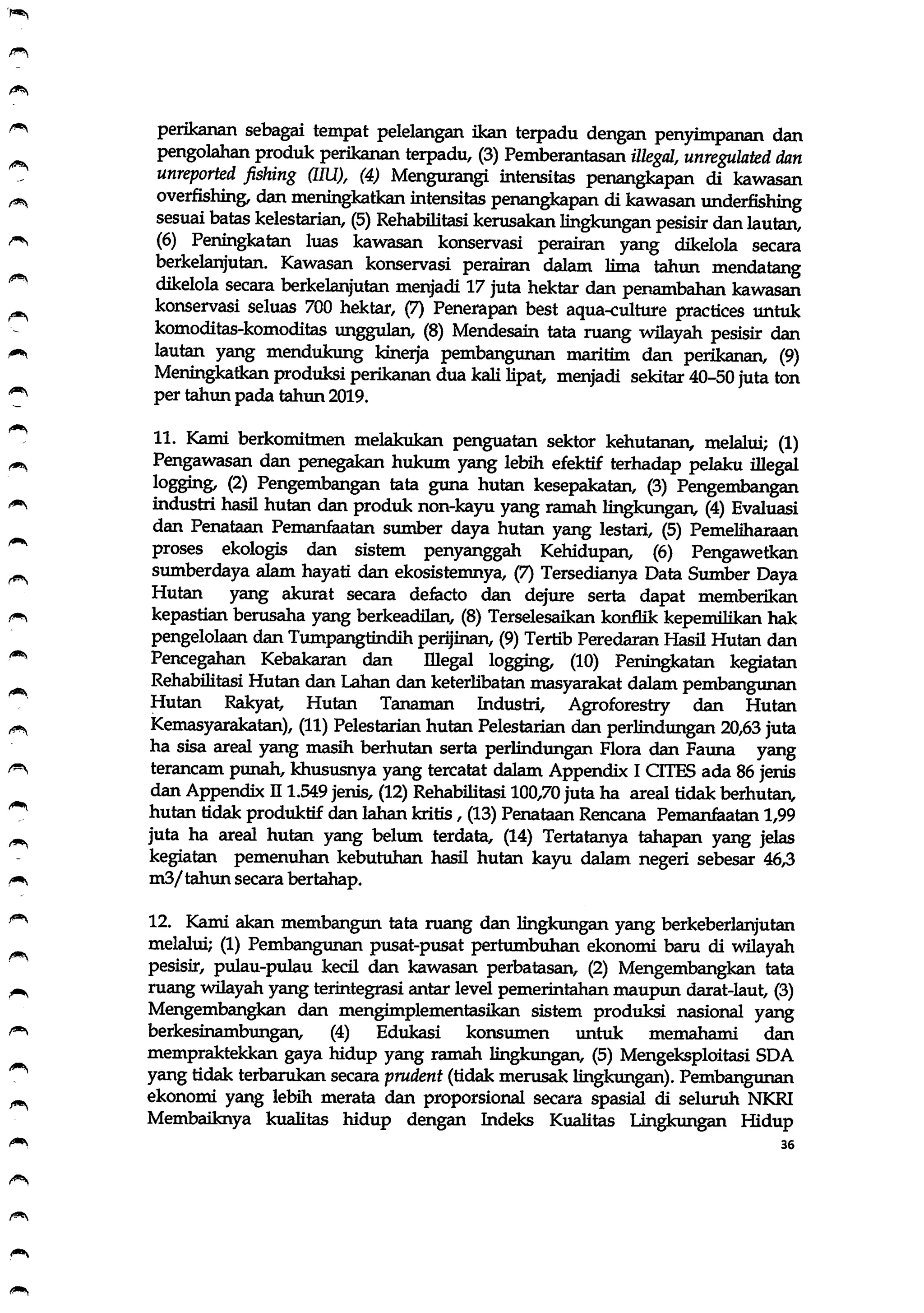 Visi misi jokowi-jk | PDF