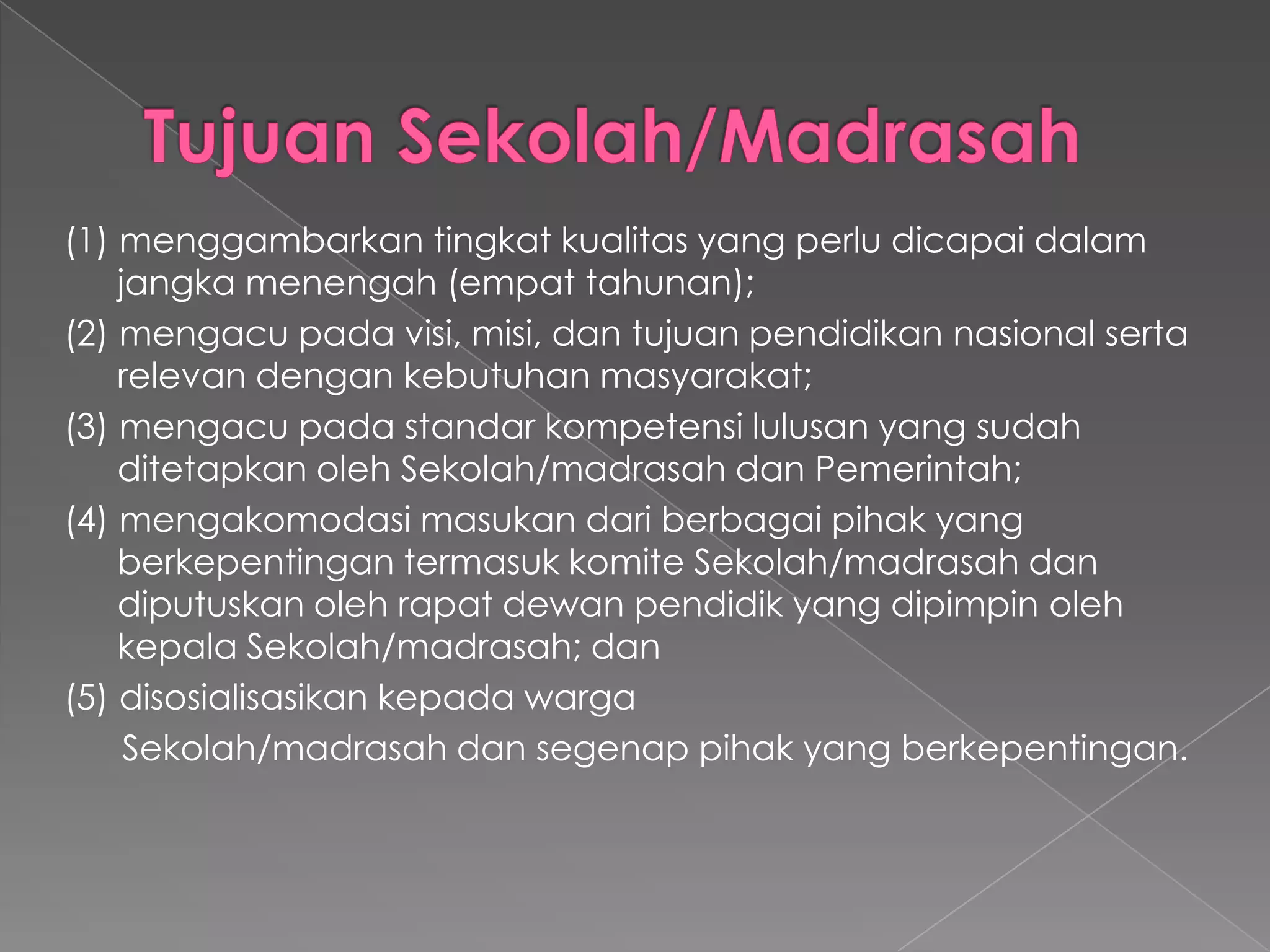 Visi misi permen 74 | PPT
