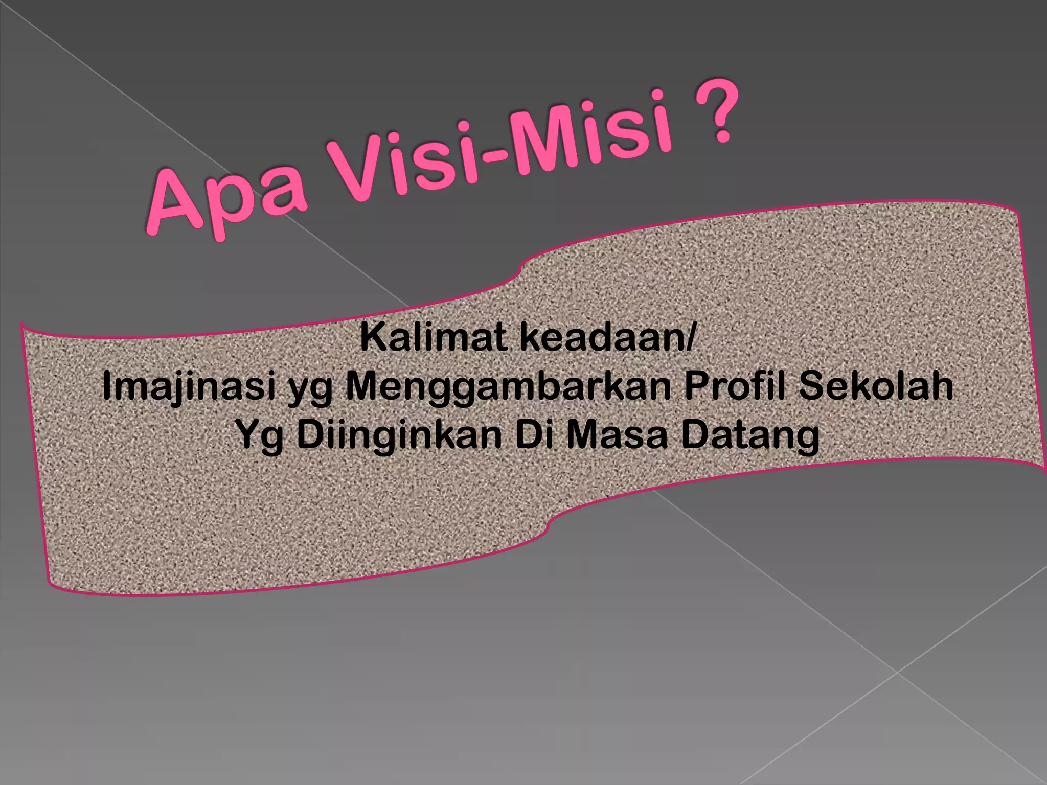 Visi misi permen 74 | PPT