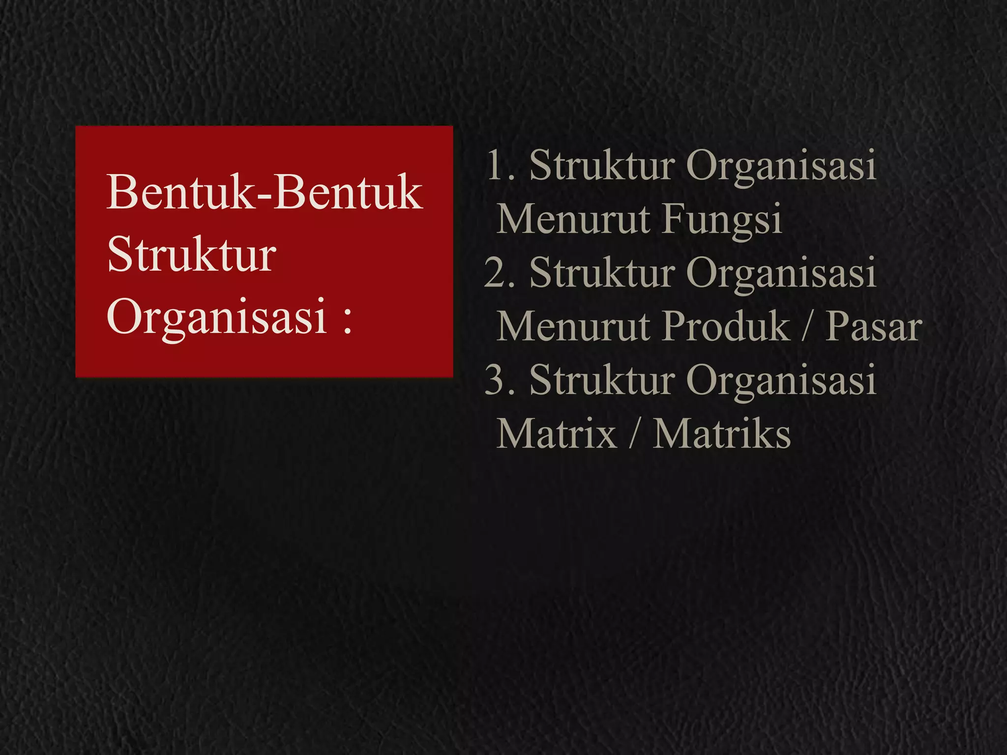 Visi Misi Struktur Organisasi (shared using http://VisualBee.com). | PPTX