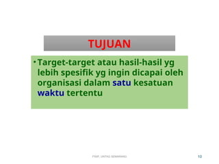 (VISI, MISI & TUJUAN ORGANISASI) - Salin.ppt