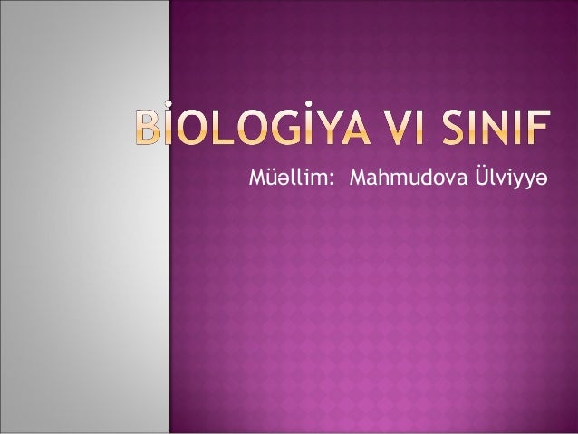 Vi si̇ni̇f heyvanlarin orqanlari və orqanlar si̇stemi̇