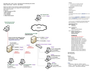 VMware Network design project example | PDF | Computer Networking ...
