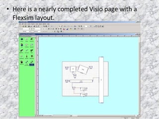 Flexsim y Visio | PPT