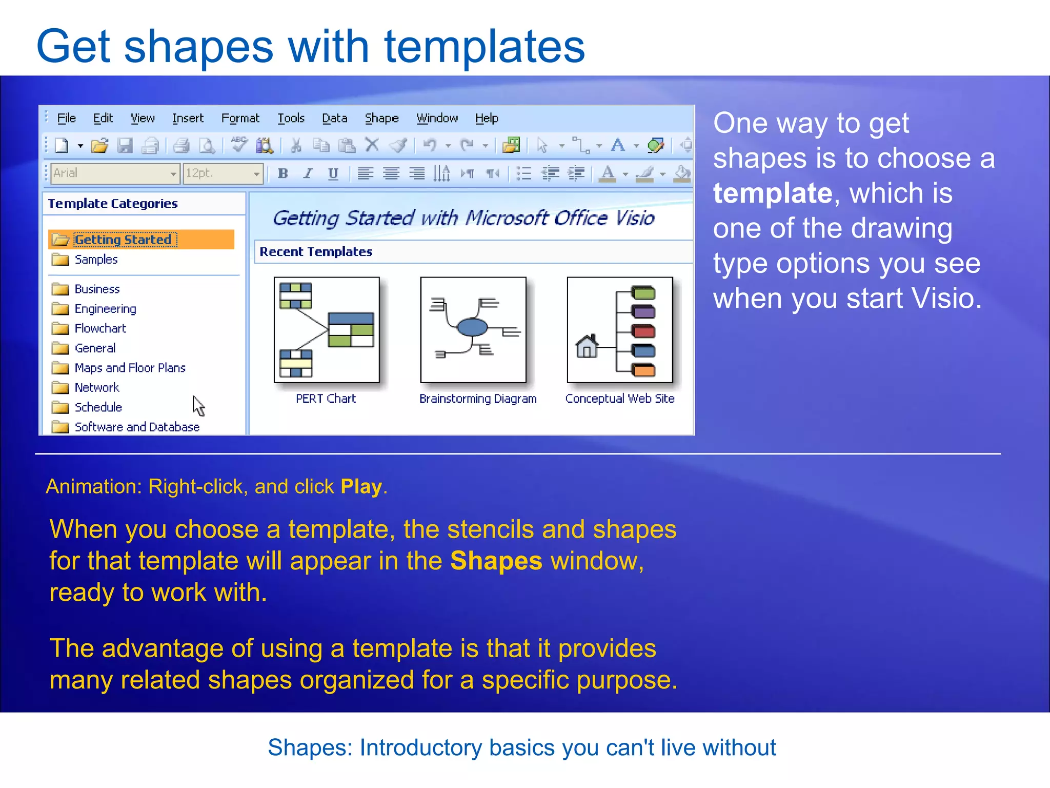 Visio 2007ù Shapes Introductory Basics You Can T Live Without | PPT Visio 2007ù Shapes Introductory Basics You Can T Live Without | PPT