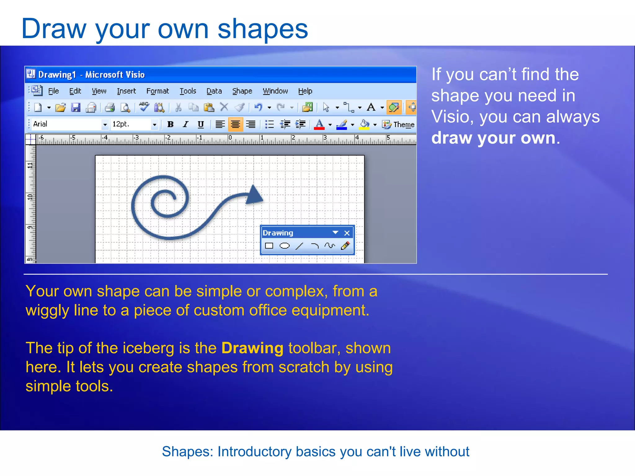 Visio 2007ù Shapes Introductory Basics You Can T Live Without | PPT