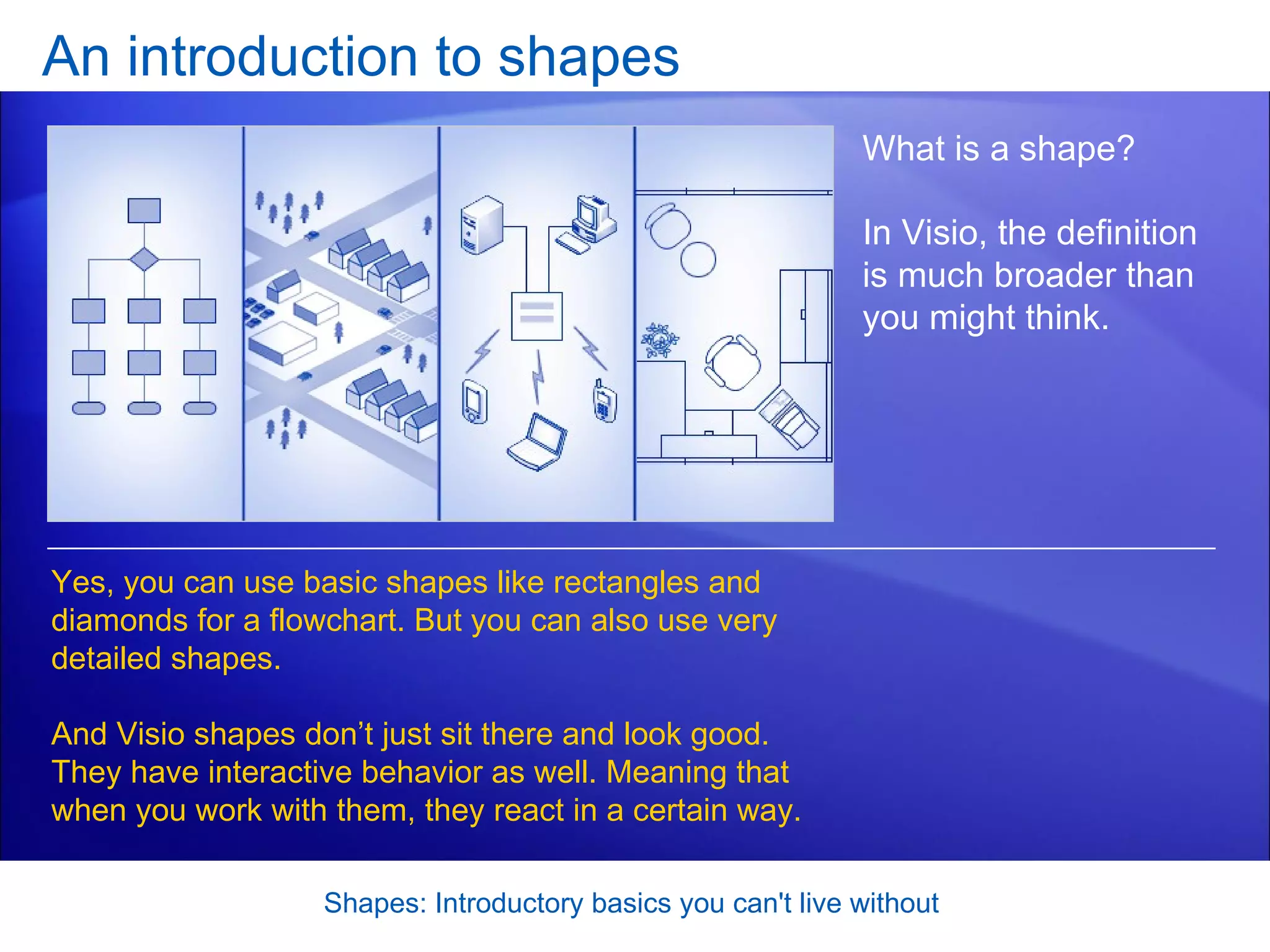 Visio 2007ù Shapes Introductory Basics You Can T Live Without | PPT Visio 2007ù Shapes Introductory Basics You Can T Live Without | PPT