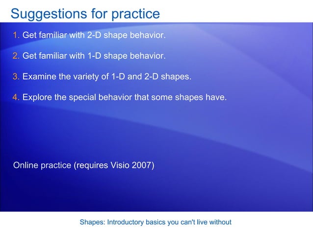 Visio 2007ù Shapes Introductory Basics You Can T Live Without | PPT Visio 2007ù Shapes Introductory Basics You Can T Live Without | PPT