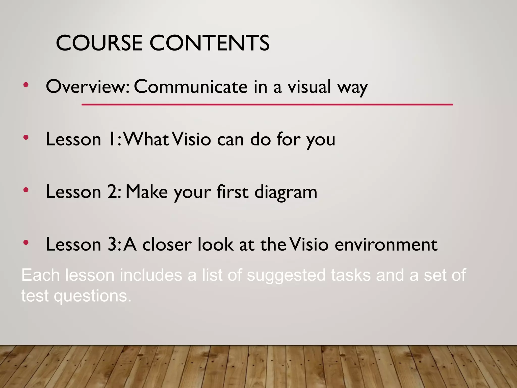 Visio basics | PPT