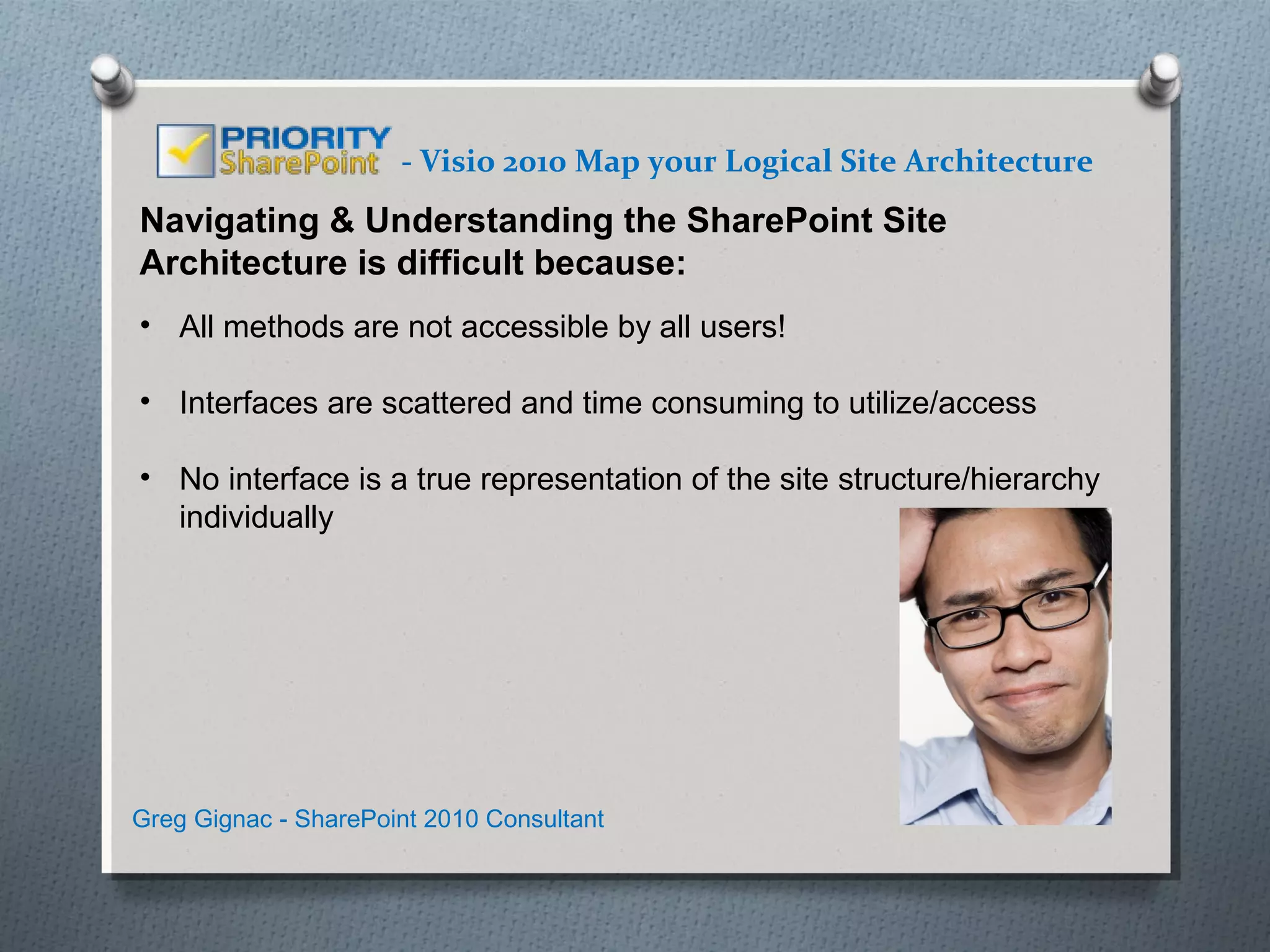 SharePoint Site Maps Using Visio 2010 | PPT