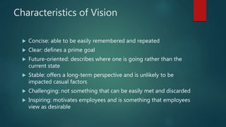 Vision and Communication Skills | PPT