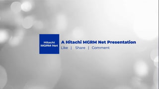 Vision 2030 - Hitach MGRM Net | PPT