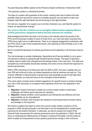 Vision.pdf TPR document on trusteeship and governance | PDF