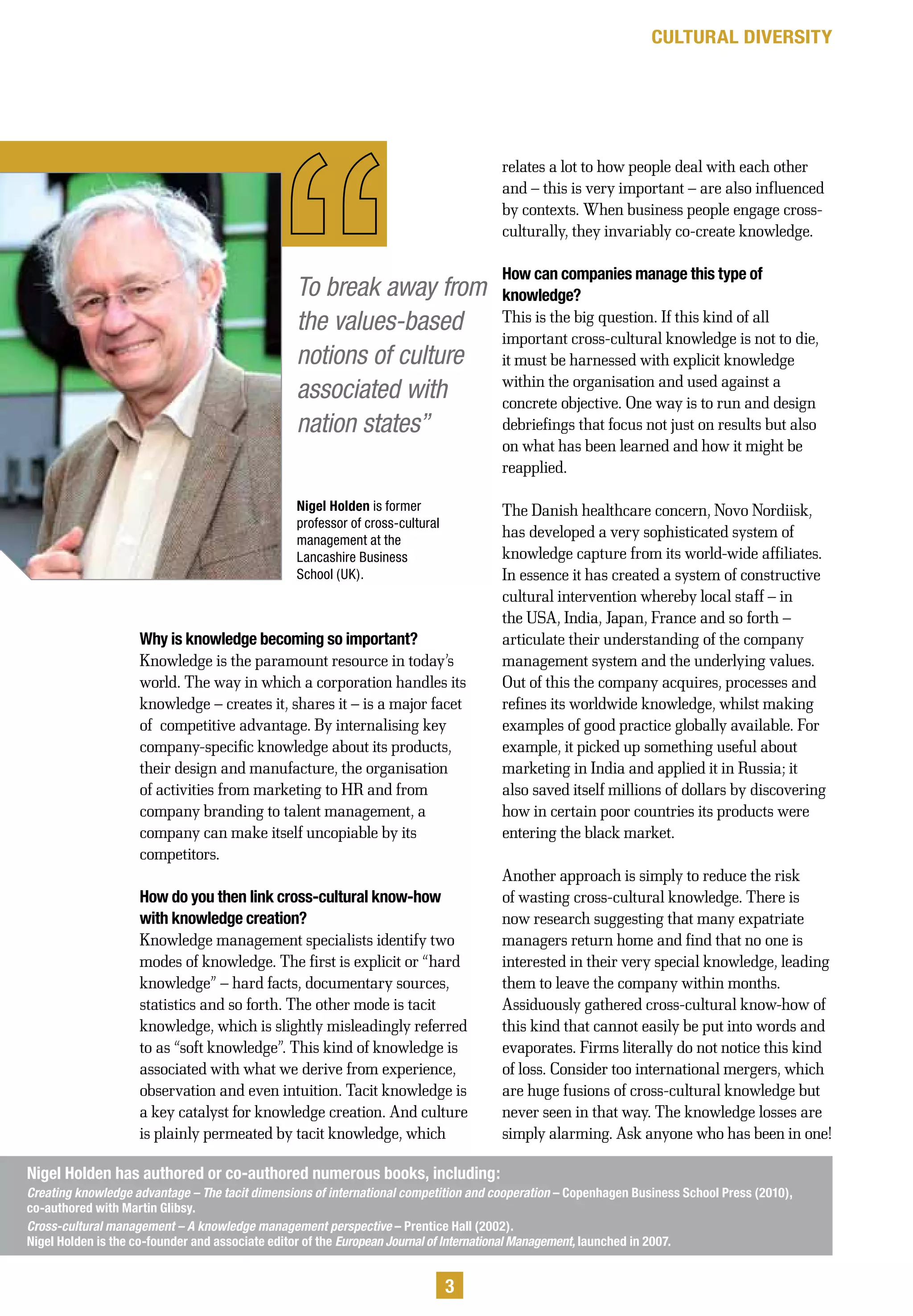 ADP Europe at Work - A Vision on Cultural Diversity | PDF