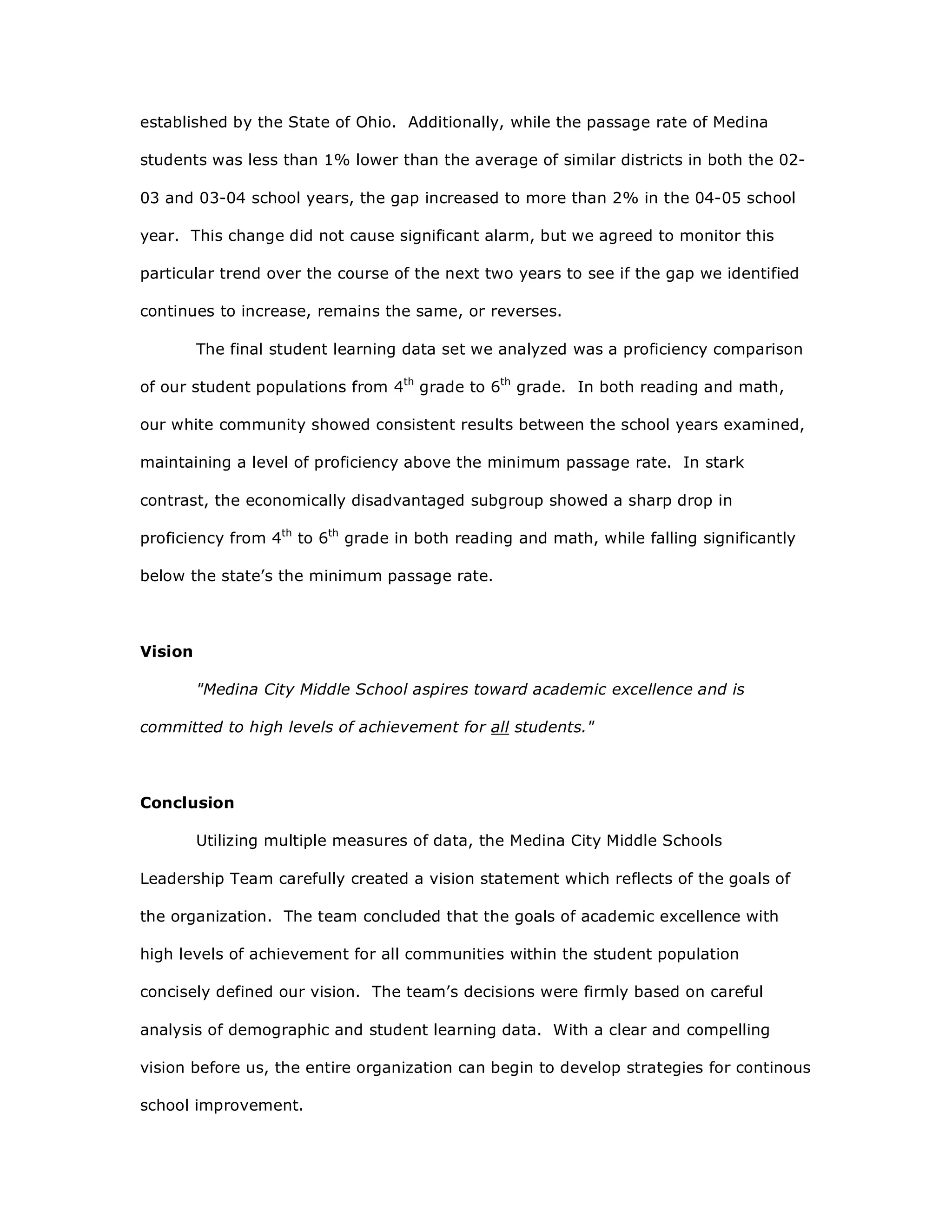 Vision Implementation Plan | PDF