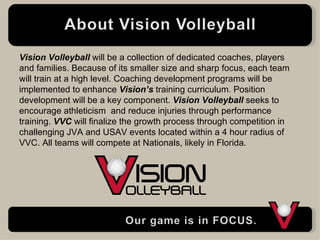 Vision Volley Ball Club | PPT