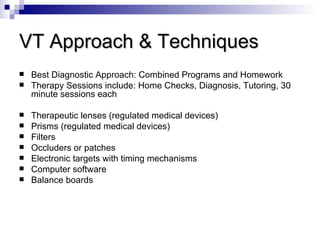 vision therapy | PPT