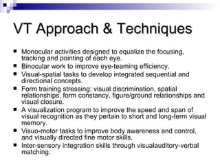 vision therapy | PPT