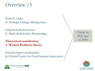 Managing wicked problems in agribusiness through partnerships | PPT
