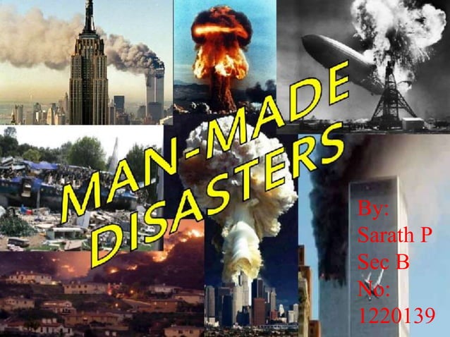 Man-Made Disasters 20 20 | PPT