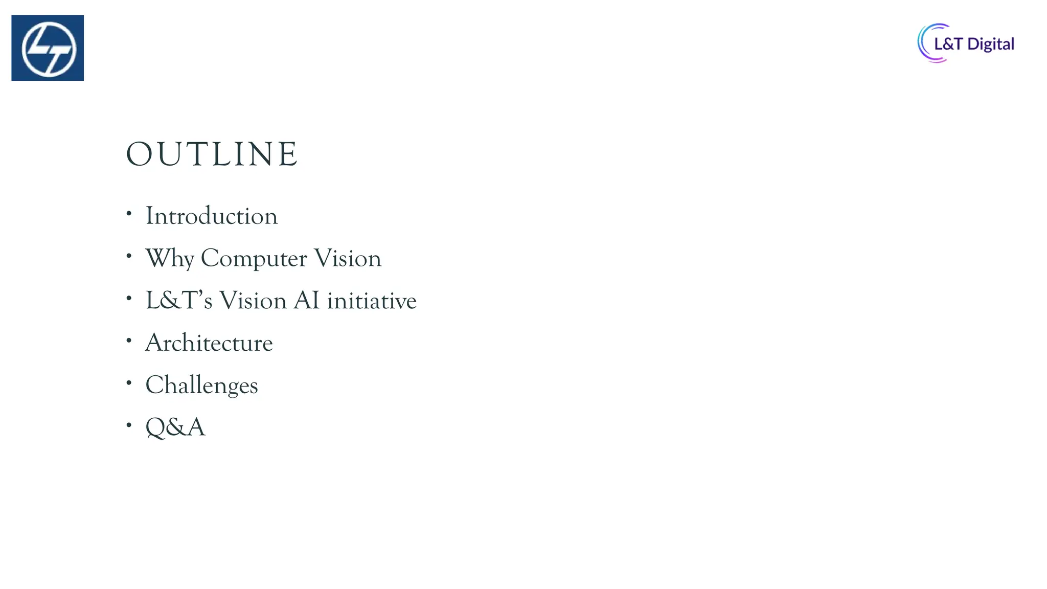 A slide deck template for computer vision | PPT