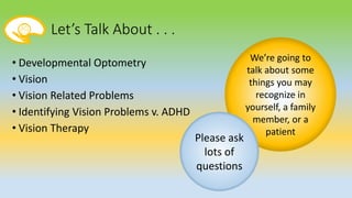 Vision and Learning | PPTX