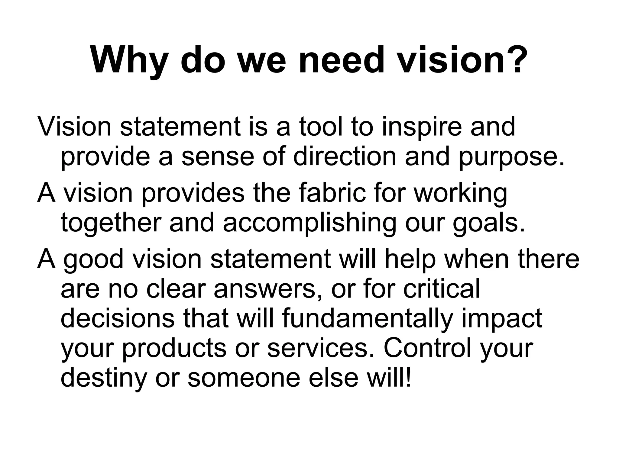 Vision and mission | PPT