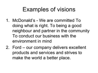 Vision and mission | PPT