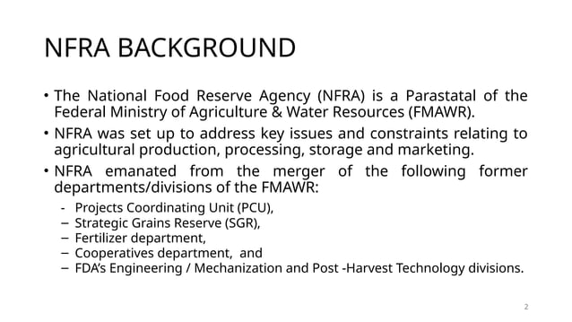 Vision and mission and background NFRA.pptx