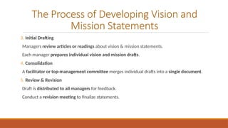 vision and mission presentation and discussion | PPTX