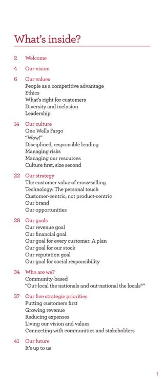 WF Vision and Values 2012 | PDF