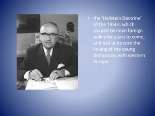 Visionary leaders who played an important role in the creation of eu | PPTX