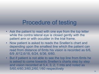 Vision assessment | PPTX