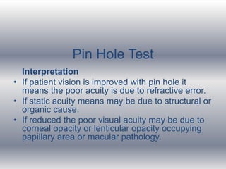 Vision assessment | PPTX