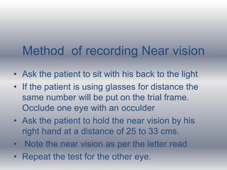 Vision assessment | PPTX