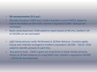 Vision assessment | PPTX