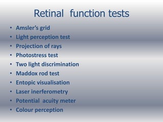 Vision assessment | PPTX