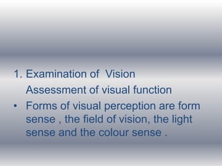 Vision assessment | PPTX