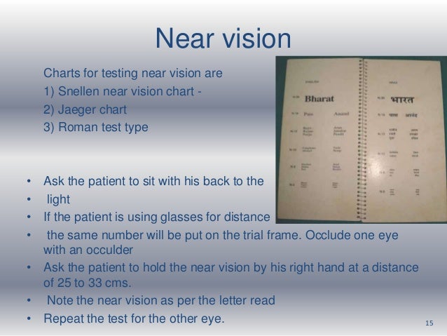 Vision Assessment Vision Assessment