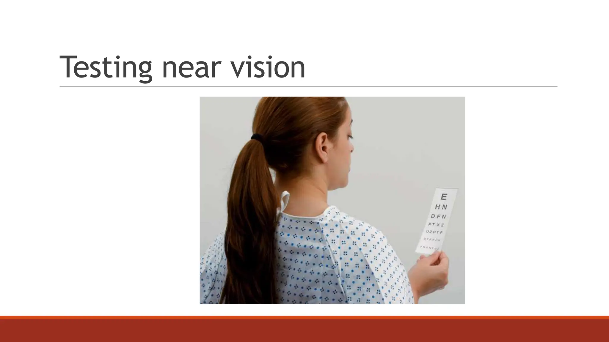Vision assessment.pptx ophthalmology BSc nursing ppt | PPTX