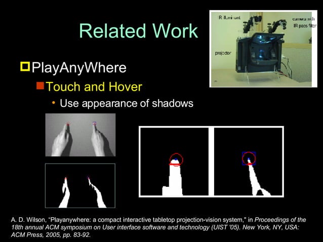 Vision-based Finger Detection and Its Applications | PPT