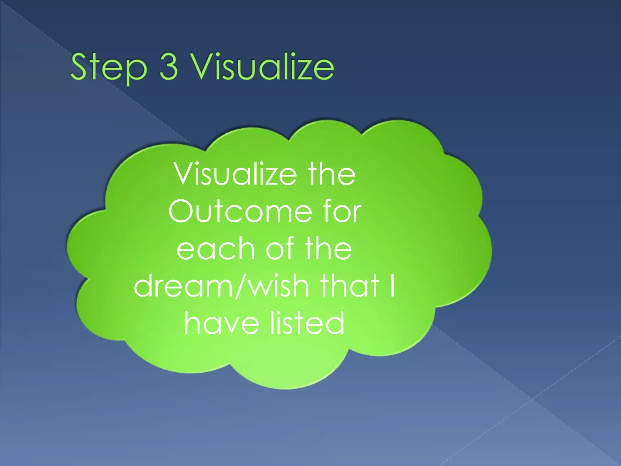 Creating your vision board - Step by Step guide | PPTX